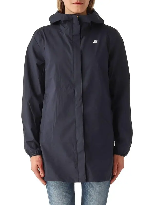 K-WAY Hooded Jacket - Blue