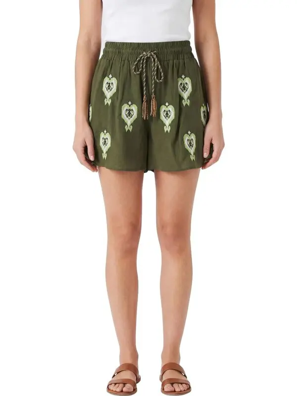 Farm Rio Shorts - Green