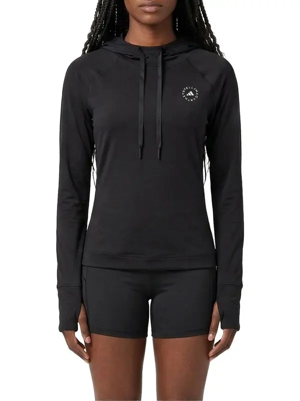 Adidas By Stella McCartney Long Sleeve Hoodie - Black