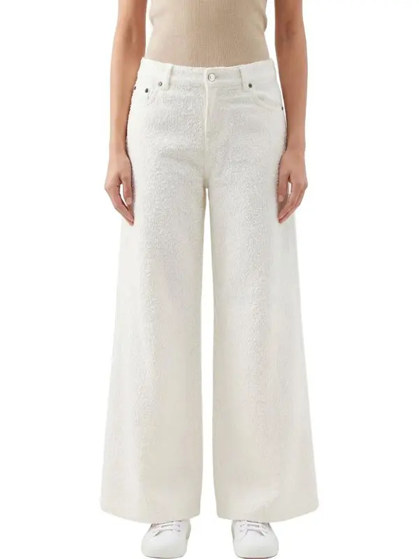 Stella McCartney Wide Leg Jeans - White