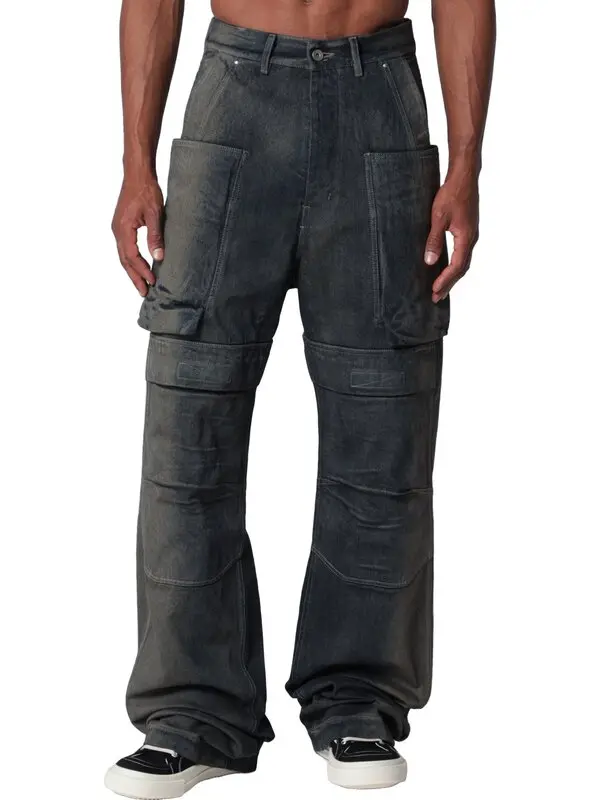 Rick Owens Stefan Cargo Straight-leg Jeans - Multicolor