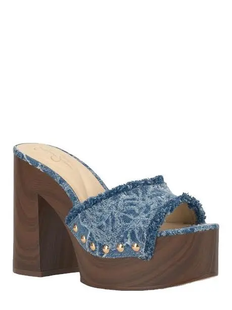 Jessica Simpson Cezia Platform Sandal - Medium Blue