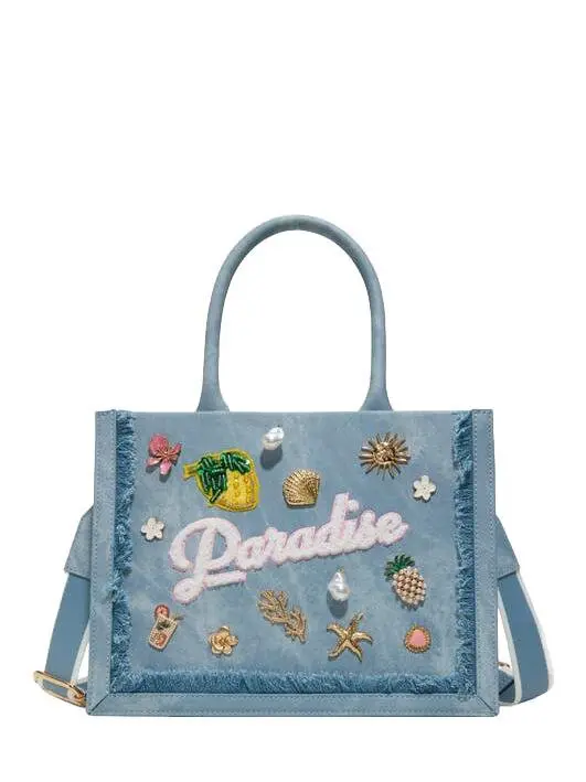 Aldo Paradise Tote - Denim