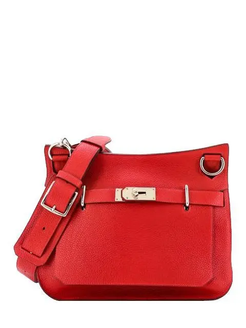 Hermès Jypsiere Bag Clemence 31 - Red