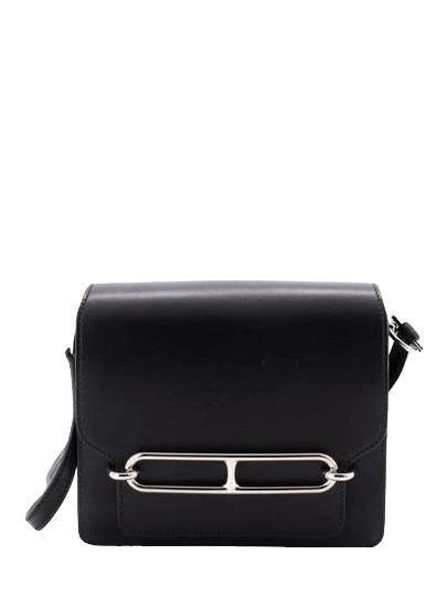 Hermès Roulis Bag Evergrain 18 - Black