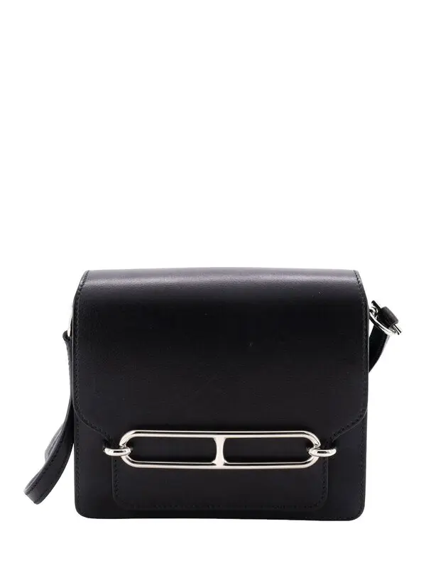 Hermès Roulis Bag Evergrain 18 - Noir