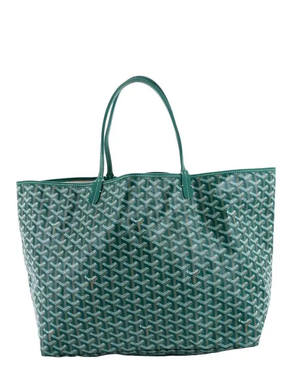 Goyard Saint Louis Gm Tote Coated Canvas - Green