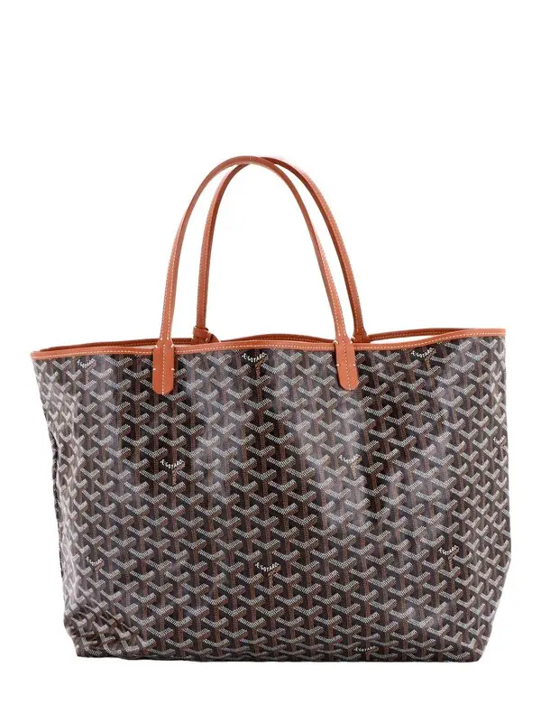 Goyard Saint Louis Gm Tote Coated Canvas - Brown