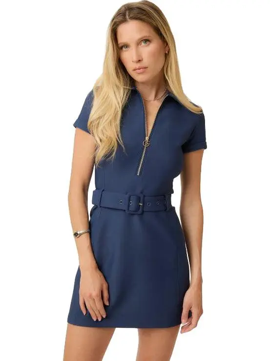 GOLDIE BYRD The Goldie Dress - Navy Blue