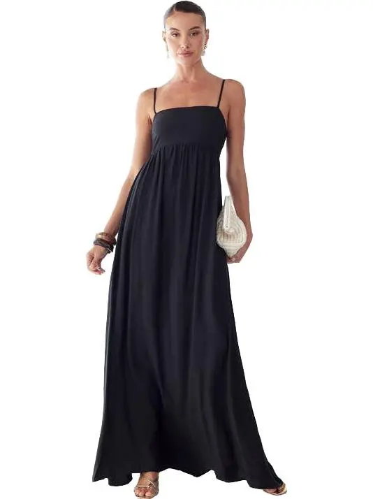 ST MRLO Aster Maxi Dress - Black