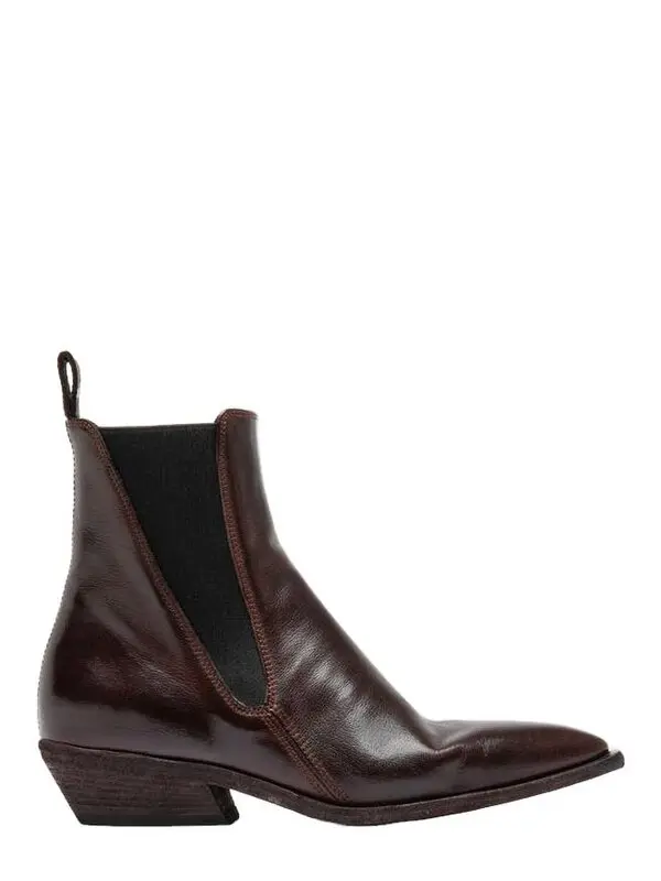 Officine Creative Noelie Dd 101 Ankle Boots - Burgundy