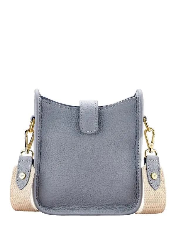 Gigi New York Ellie Crossbody - Blue Grey