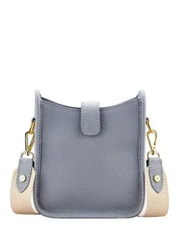 Gigi New York Ellie Crossbody - Blue Grey