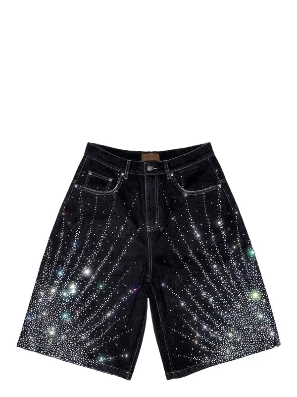 BIRTH OF ROYAL CHILD 20k Starlight Denim Short - Black