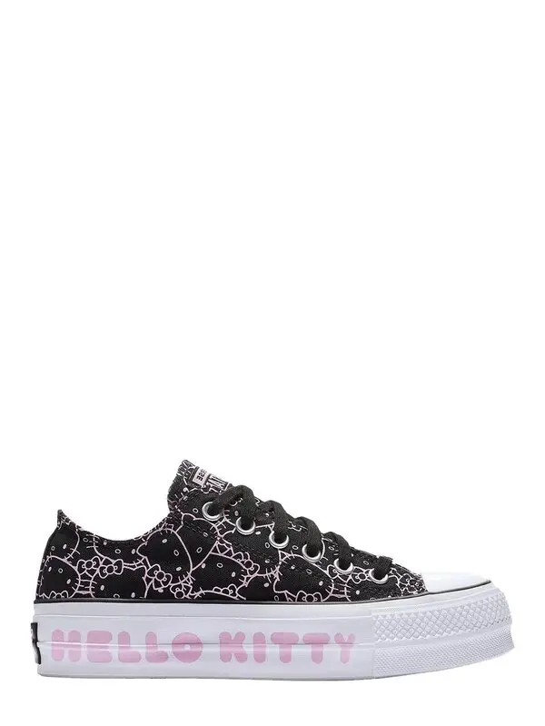 CONVERSE X Hello Kitty Chuck Taylor All Star Clean Lift Canvas Ox - Black