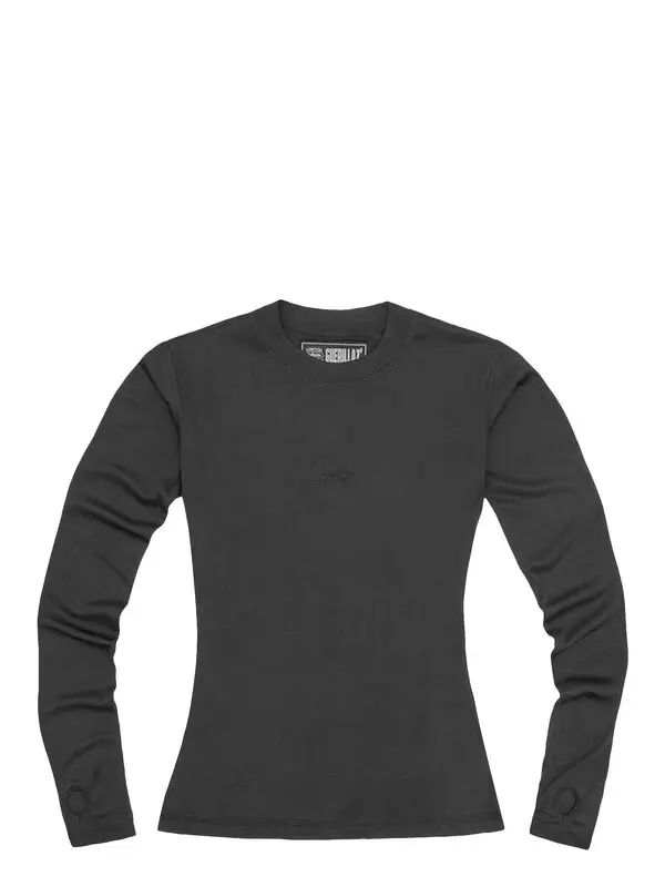 CORTEIZ Mesh Long-sleeve Top - Black