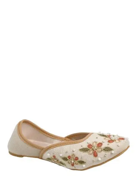 FUCHSIA Chaman Flat - Light Beige