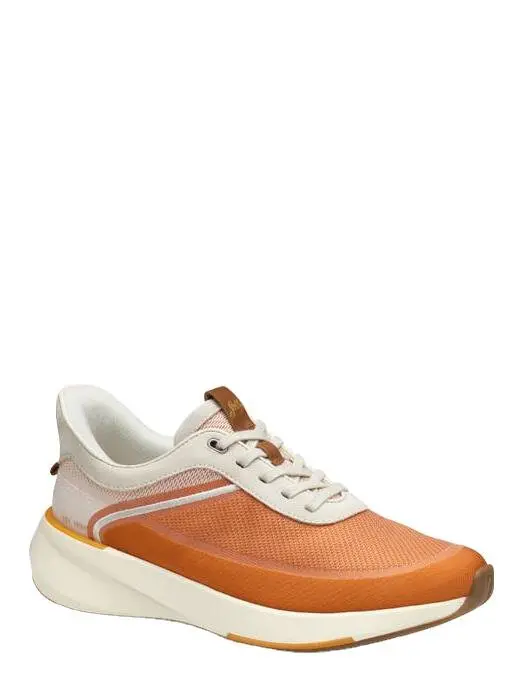 Johnston & Murphy Surge Knit U-throat Sneaker - Orange Knit