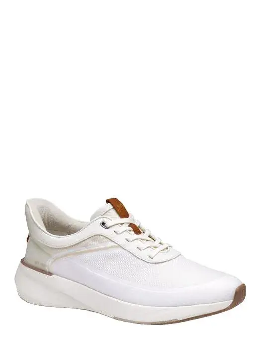 Johnston & Murphy Surge Knit U-throat Sneaker - White Knit