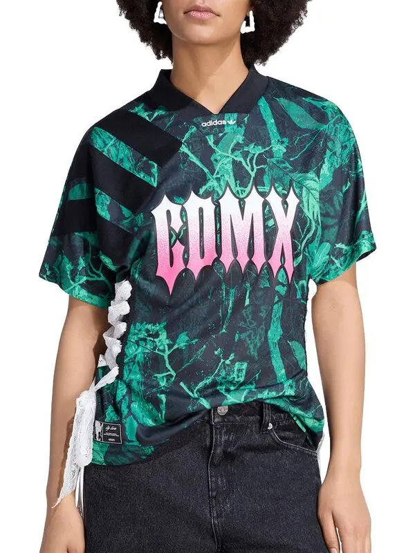 ADIDAS ORIGINALS Cdmx Graphic Reconstructed Jersey T-shirt - Multicolor