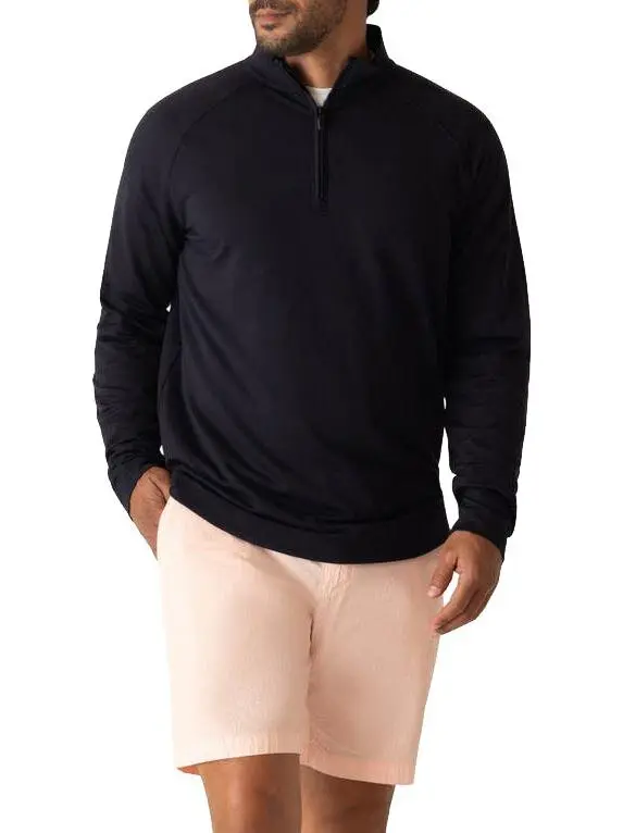 DEKE Techno Microlight Quarter-zip Pullover - Midnight