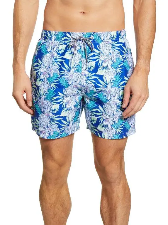 BOARDIES Aloha Swim Trunks - Navy