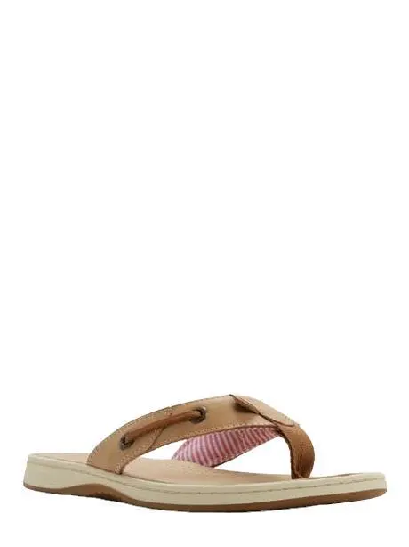 Sperry Seafish Flip Flop - Tan