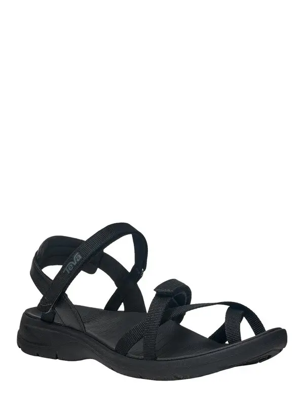 Teva Tirra Traveler Sandal - Black/black