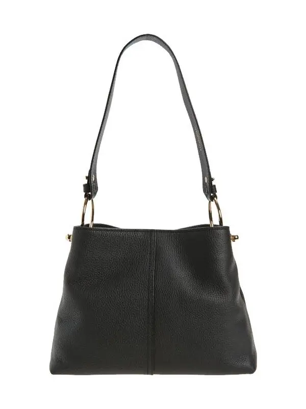 Strathberry Lana Leather Hobo Bag - Black