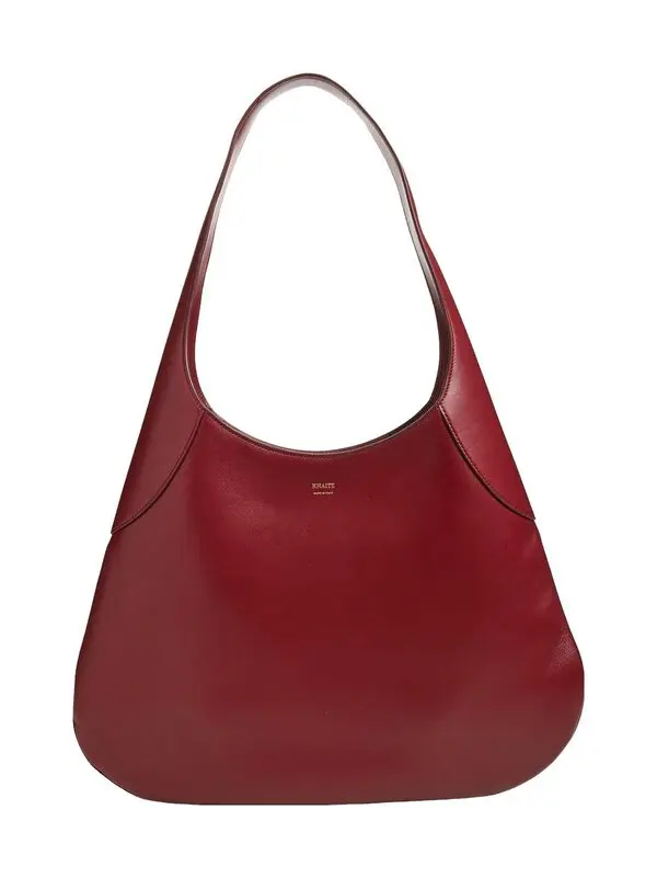 Khaite Large Joan Leather Hobo Bag - 524 Oxblood