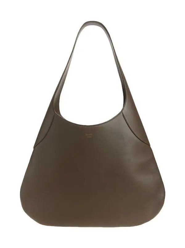 Khaite Large Joan Leather Hobo Bag - Elephant