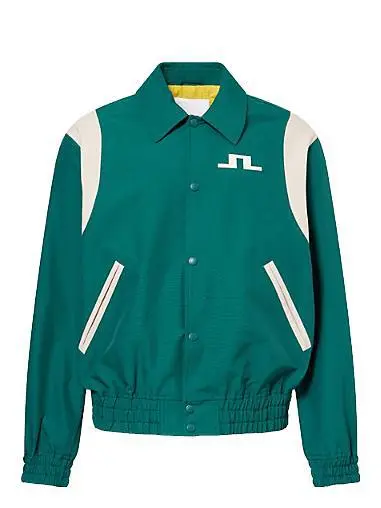 J. Lindeberg Bridger Masters Woven Jacket - Forest Biome