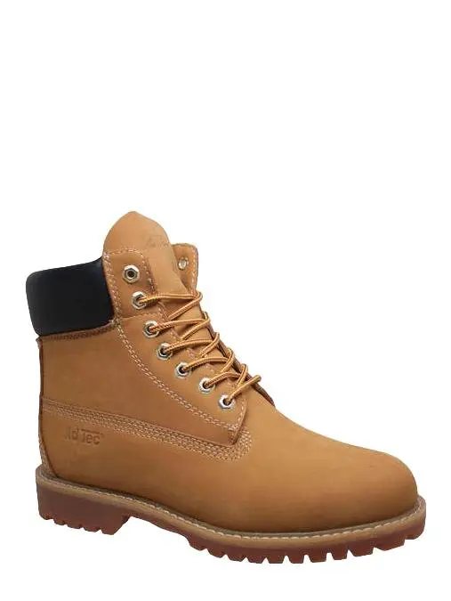 ADTEC 6" Waterproof Steel Toe Work Boots - Wheat