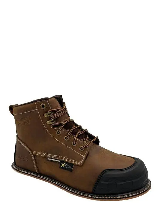 ADTEC Guardian Pro 6" Moc Toe Work Boot - Crazy Horse