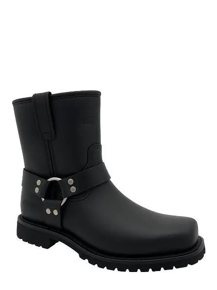 RIDETECS 7" Side Zipper Harness Boots - Black