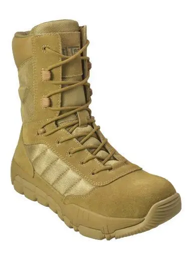 ADTEC 9" Side Zipper Composite Toe Tactical Boots - Coyote