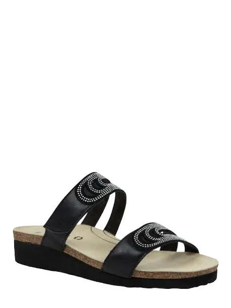 Naot Ainsley Arch Pro Sandal - Black Leather