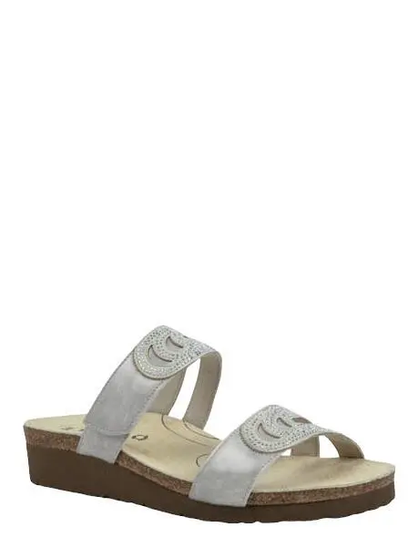 Naot Ainsley Arch Pro Sandal - Quartz Metallic Leather