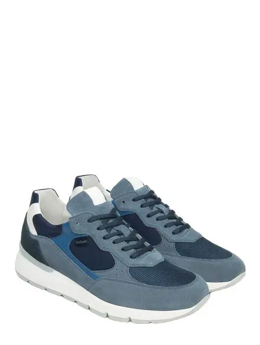 NEROGIARDINI Low Top Sneaker - Jet Blue