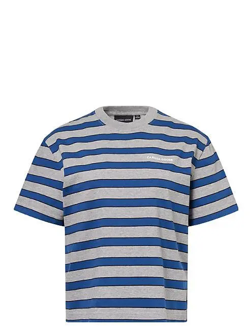 Canada Goose Roam Striped T-shirt - Navy Stripe