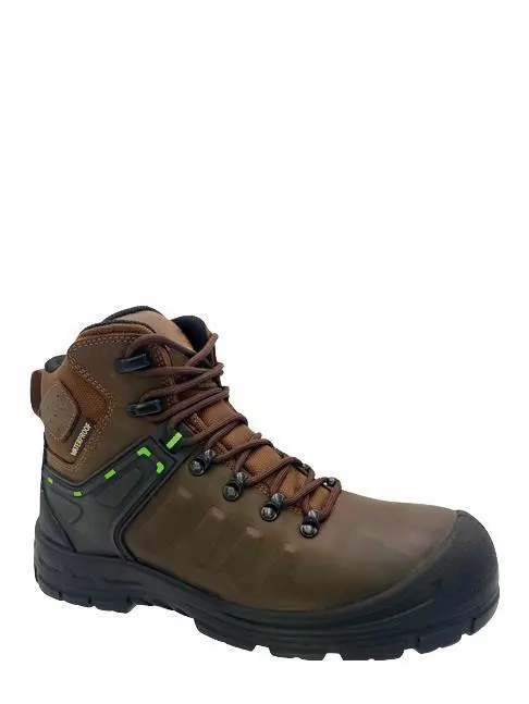 ADTEC 6" Waterproof Work Boot Composite Toe - Dark Brown
