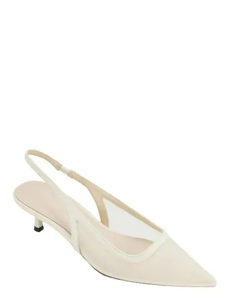 Yosi Samra Delilah Slingback Pump - Cream