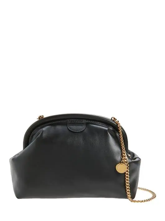 Stella McCartney Falabella Padded Soft Clutch - Black