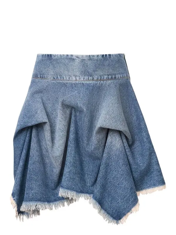 ALLSAINTS Crissy Denim Mini Skirt - Blue