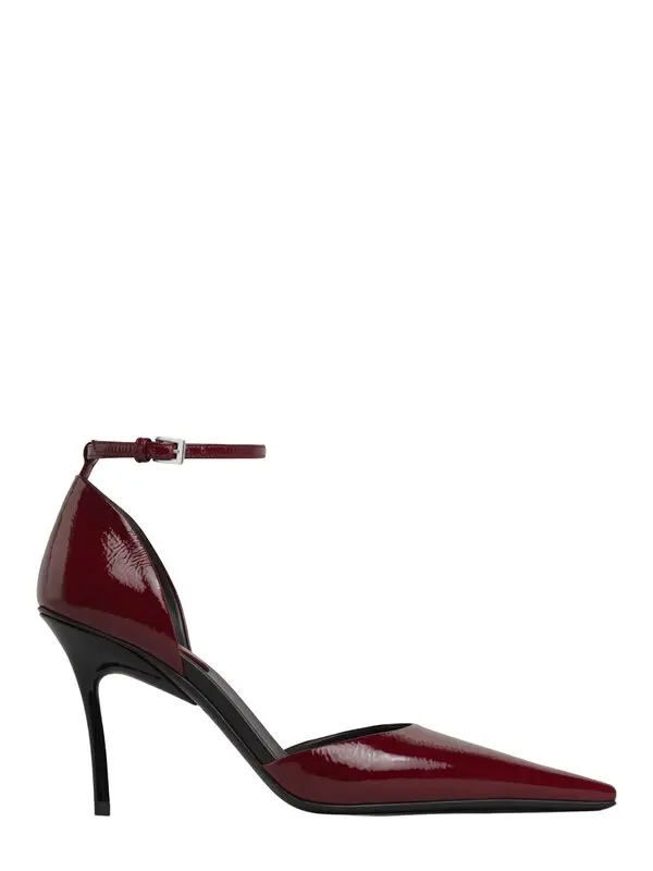 Alaïa Patent Leather D’orsay Pumps - Red