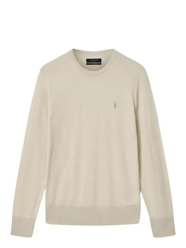 ALLSAINTS Merino Wool Mode Sweater - Green