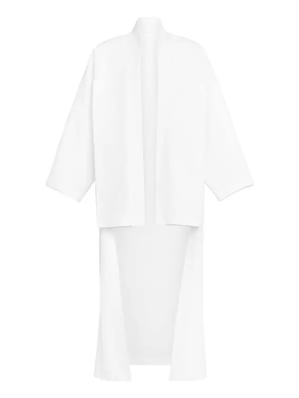 Alaïa Supima Cotton Kimono Jacket - White