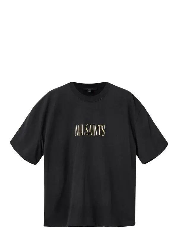 ALLSAINTS Organic Cotton Cora Etta T-shirt - Black
