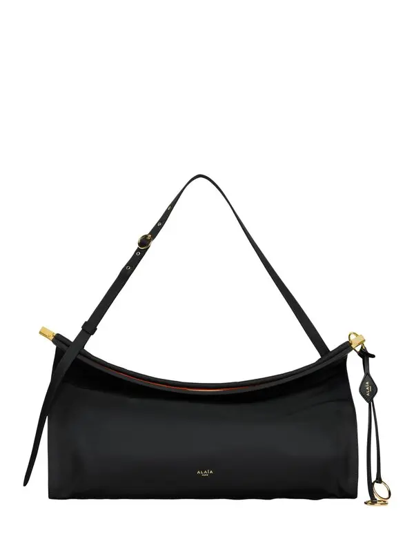 Alaïa Le Click East West Large Shoulder Bag - Black