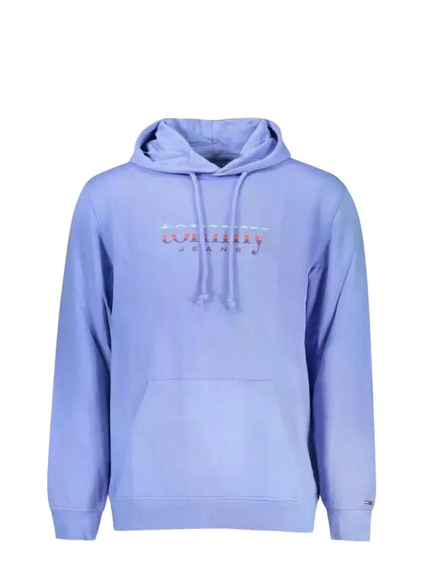 Tommy Hilfiger Logo-print Hoodie - Purple